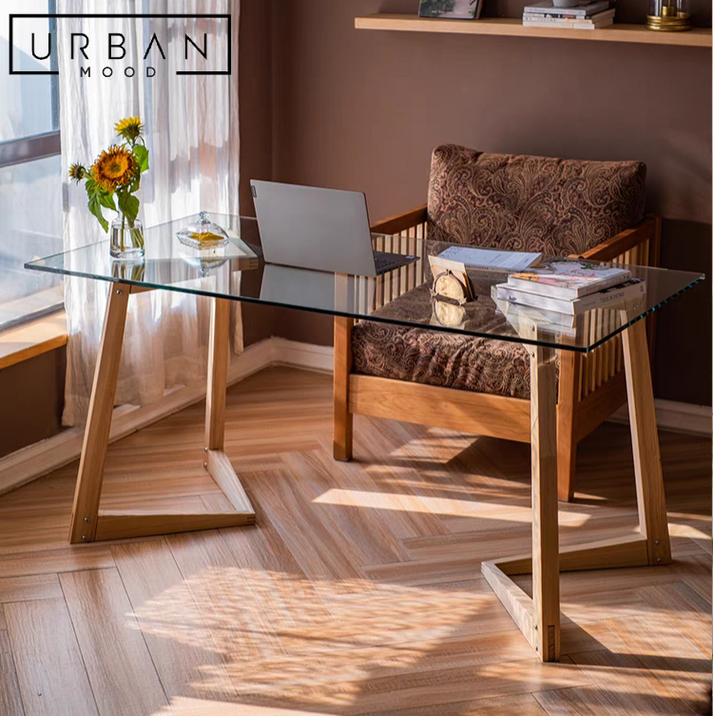 BECKETT Japandi Study Table – Wholesale Italy Furniture